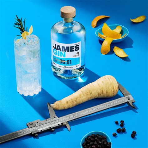 Asian Parsnip Sweet Spicy British Gin James Gin