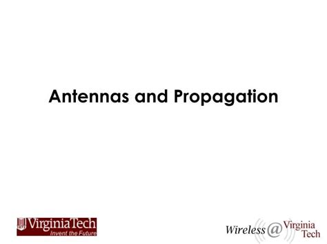 PPT Antennas And Propagation PowerPoint Presentation Free Download ID