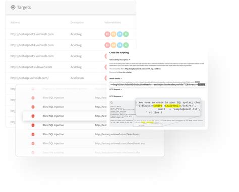 Acunetix Web Application Security Scanner
