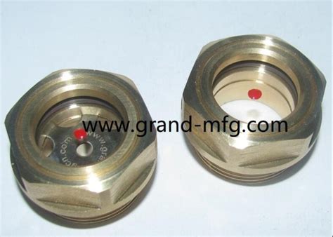 Domed Oil Sight Glass Speed Reducers Oil Levels Gearboxes Brass Oil