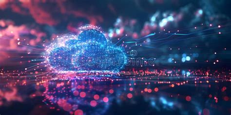 Illustration Of Hybrid Cloud Integration With On Premises Infrastructure And Ai Services