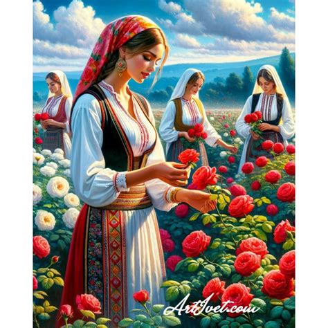 Рисуване по номера български мотиви 2