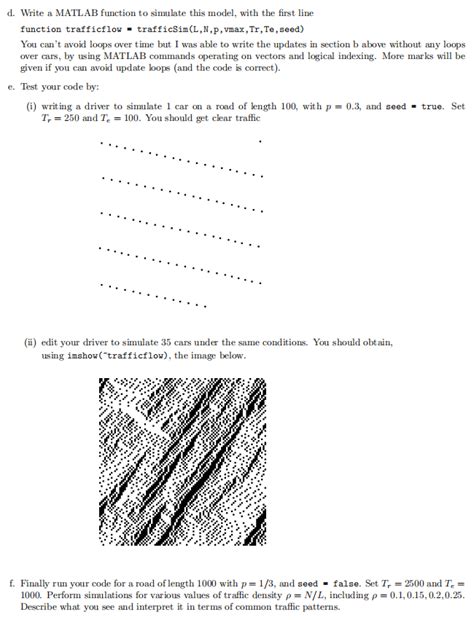 Solved 1 Traffic 20 Marks Here Is A Simple Stochastic