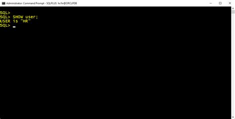 How To Connect With Sample Schema HR In Oracle Database 18c