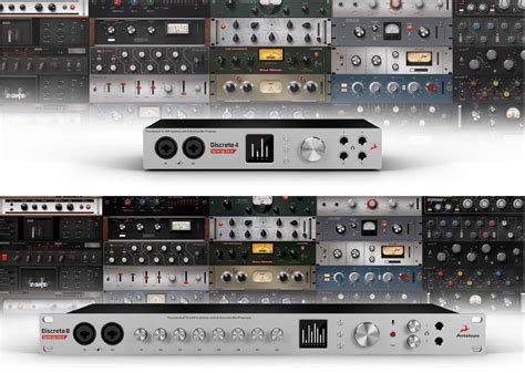 Discrete 4 And Discrete 8 Audio Interfaces Console Grade Discrete