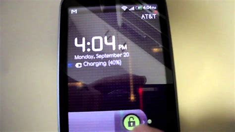 Htc Clock Widget Animation Youtube