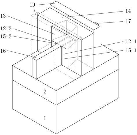 一种变宽度负电容层双栅鳍式场效应晶体管及其制备方法