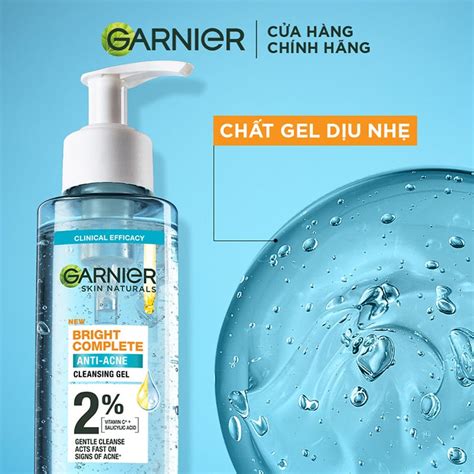 Sữa Rửa Mặt Dạng Gel Dịu Nhẹ Garnier 2 Cho Da Dầu Mụn 120ml Góc Nhỏ