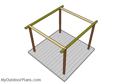 Fitting The Top Rails MyOutdoorPlans