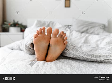 Beautiful Legs Bed Image Photo Free Trial Bigstock