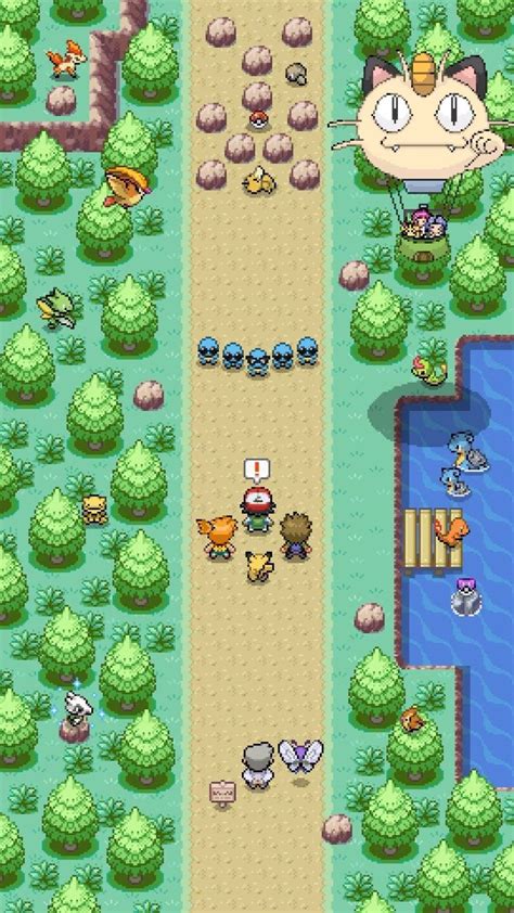 Pokemon Style Map Pokemon Map Poster Pokemon Game Retro Style