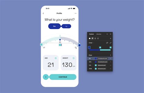 Typography And Colors Variable Ui Ux Design With Mobbin And Figma