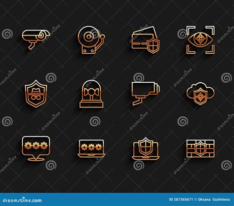 Set Line Password Protection Laptop With Password Security Camera Protected Shield Shield