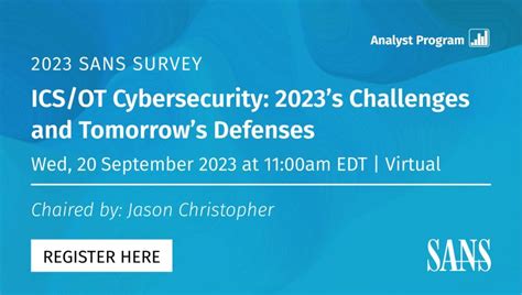 Sans Ics On Linkedin Sansanalyst Icsdefenders