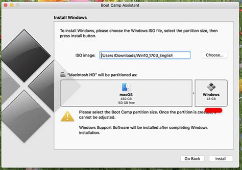 mac os x install windows 10 boot camp supernalheritage