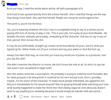 Least Sexist Rmovies Users Rmoviescirclejerk