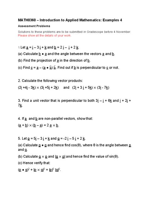 Examples 4homework Homework Solution Math0360 ± Introduction To