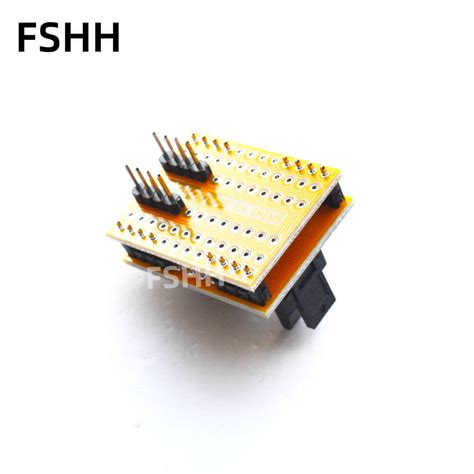 Double Station 0603 Test Socket Flip Type With Board With Terminal Resistance Capacitor Socket
