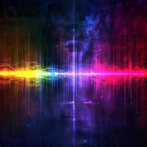 The Electromagnetic Spectrum Wave Illustration Visual Depiction