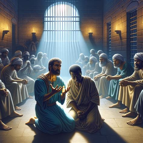 What Does Acts 1625 Mean Bible Art