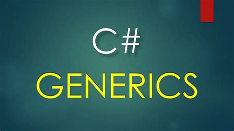 Understanding C Generics A Beginners Guide By Ravi Patel Medium