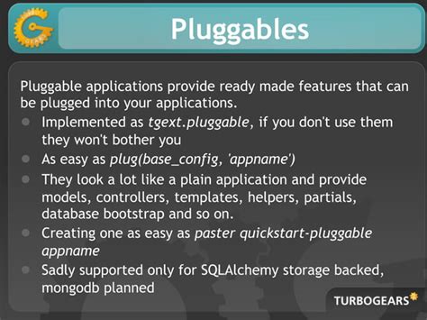 rapid prototyping with turbogears2 ppt