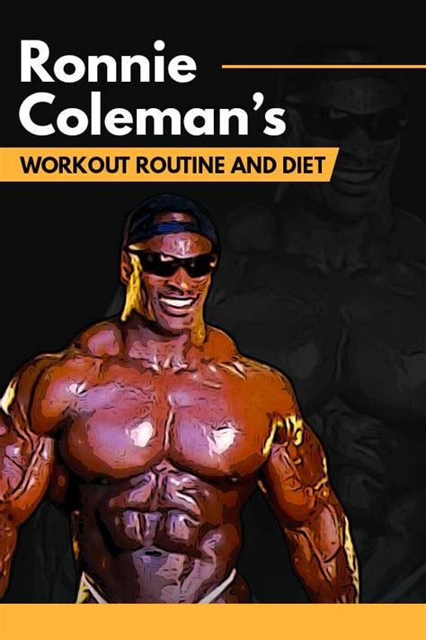 Ronnie Colemans Workout Routine And Diet Full Guide Ronnie Coleman