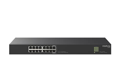 Unmanageable Switch 16 Gigabit Ethernet Ports S1116g Intelbras