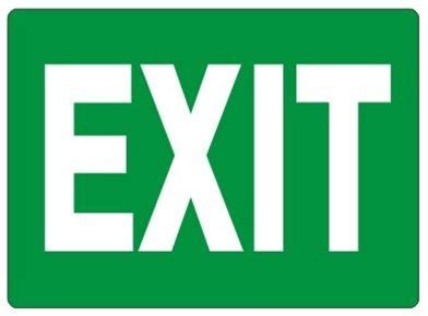 To Exit Clipart