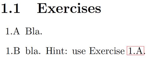 Cross Referencing Reference With Entire Number In Enumerate Tex