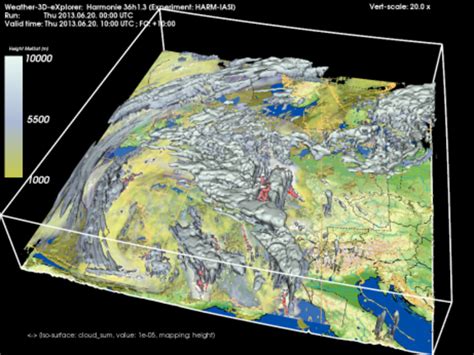 Knmi Research Observations And Data Technology Weather 3d Explorer