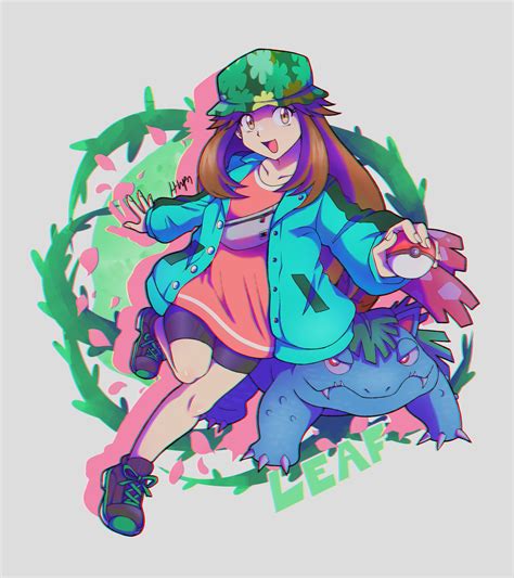 Leaf Venusaur And Leaf Pokemon And More Drawn By Inglebard Danbooru