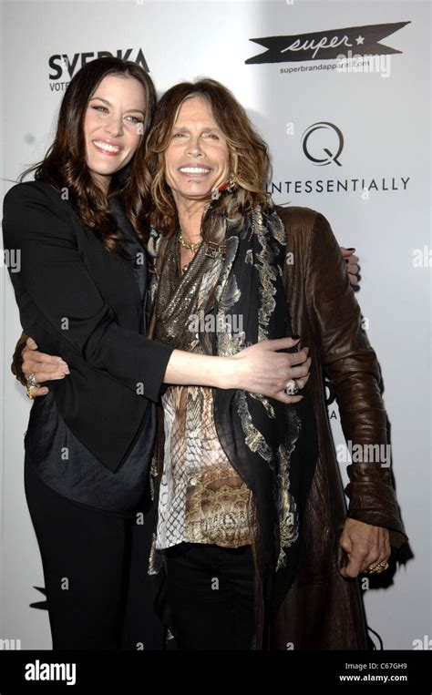 Liv Tyler And Steven Tyler Banque De Photographies Et Dimages à Haute