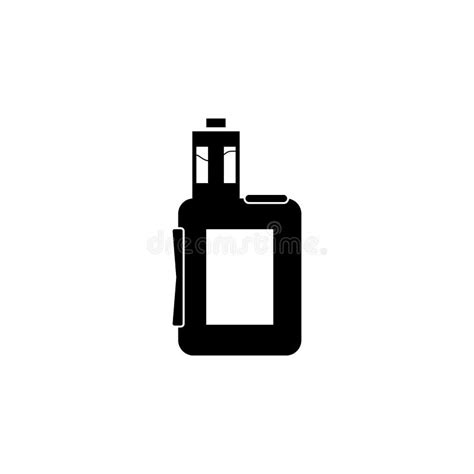Electronic Cigarettes Icon Bad Habit Elements For Mobile Concept And
