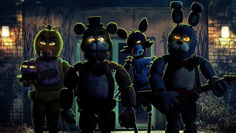 Fnaf Movie Animatronics Close Up By Fazbear4564 On Deviantart