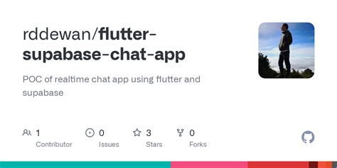 Github Rddewanflutter Supabase Chat App Poc Of Realtime Chat App