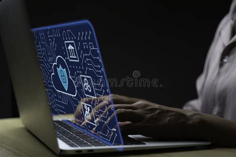 Cyber Security Concept To Protect Information On Internet Network
