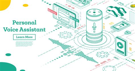 개인 음성 길잡이입니다 아이소메트릭 스마트 스피커입니다 등측투영법에 대한 스톡 벡터 아트 및 기타 이미지 등측투영법 사물 인터넷 음성 Istock