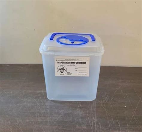 Plastic Sharps Container 5 Liter Medium At ₹ 60piece In New Delhi Id 2855777811212 Plastic Sharps Container 5 Liter Medium At ₹ 60piece In New Delhi Id 2855777811212