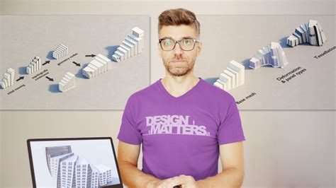 Parametric Staggered Building Forms Procedural Architecture With Blenders Geometry Nodes