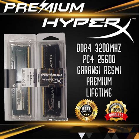 Jual Ram Pc Ddr4 16gb 3200mhz Hyperx Original Premium Resmi Shopee