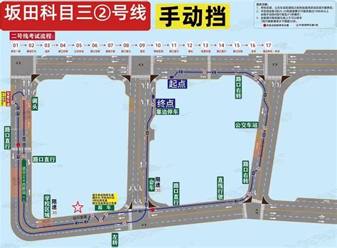 驾考笔记 科目3 坂田线路图深圳坂田科目三123号线路图 Csdn博客