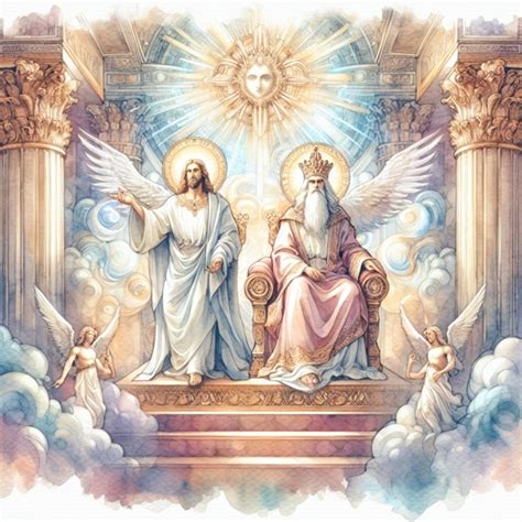 The Great Throne Of God Artwork Bible Art