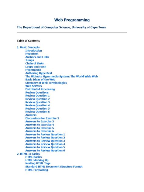 web programming pdf xml xslt
