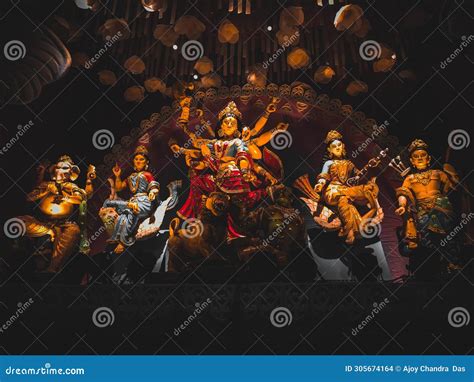 Durga Protima Photo Editorial Stock Image Image Of Screenshot 305674164