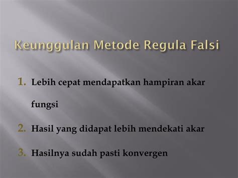 Ppt Posisi Palsu Regula Falsi Powerpoint Presentation Free Download Id 3033555