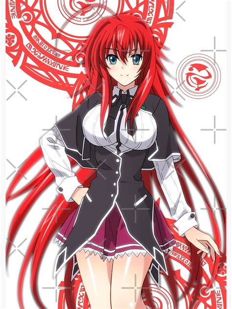 Rias Gremory High School Dxd Drawing For Otaku Poster For Sale By