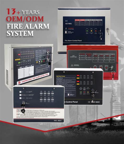 32 Zones Fire Alarm Control Panels Conventional System