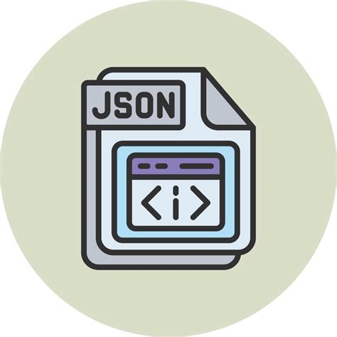 Json Dark Mode Ui Symbol 68504237 Vector Art At Vecteezy