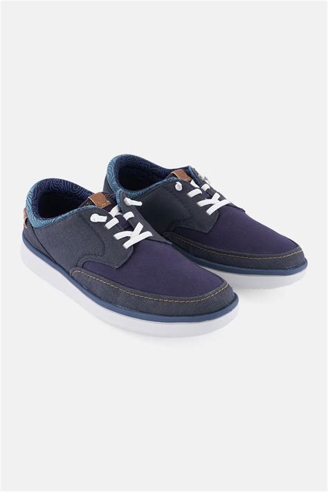 Buy Clarks Men Standard Cantal Low Lace Up Casual Shoes Navy Online Brands For Less